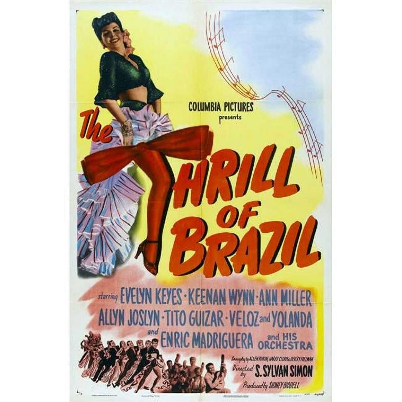 Posterazzi Thrill of Brazil Movie Poster - 27 x 40 in. - Walmart.com