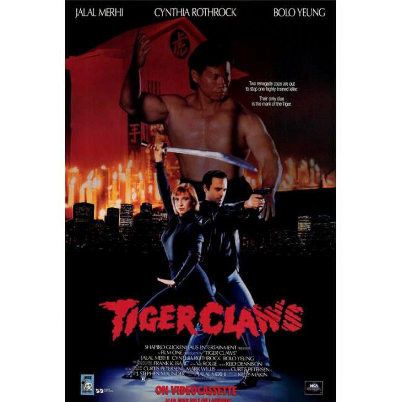 Posterazzi Tiger Claws Movie Poster - 27 x 40 in. - Walmart.com