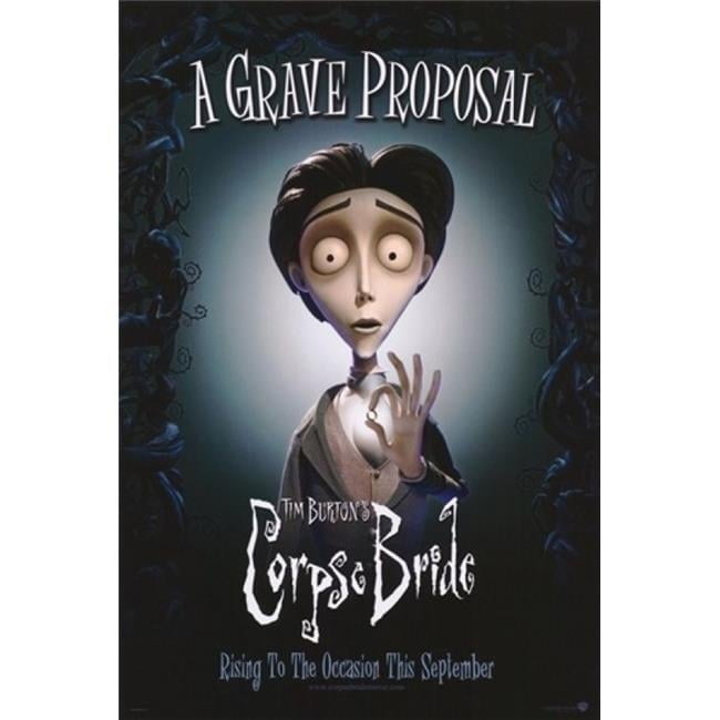 Posterazzi Tim Burton's Corpse Bride Movie Poster - 11 x 17 in ...