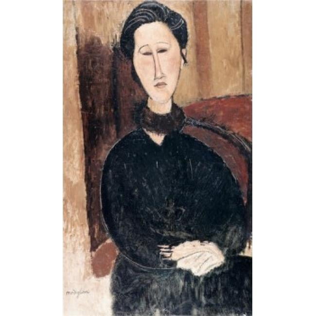 Posterazzi Title Portrait of a Woman Amedeo Modigliani 1884-1920 ...
