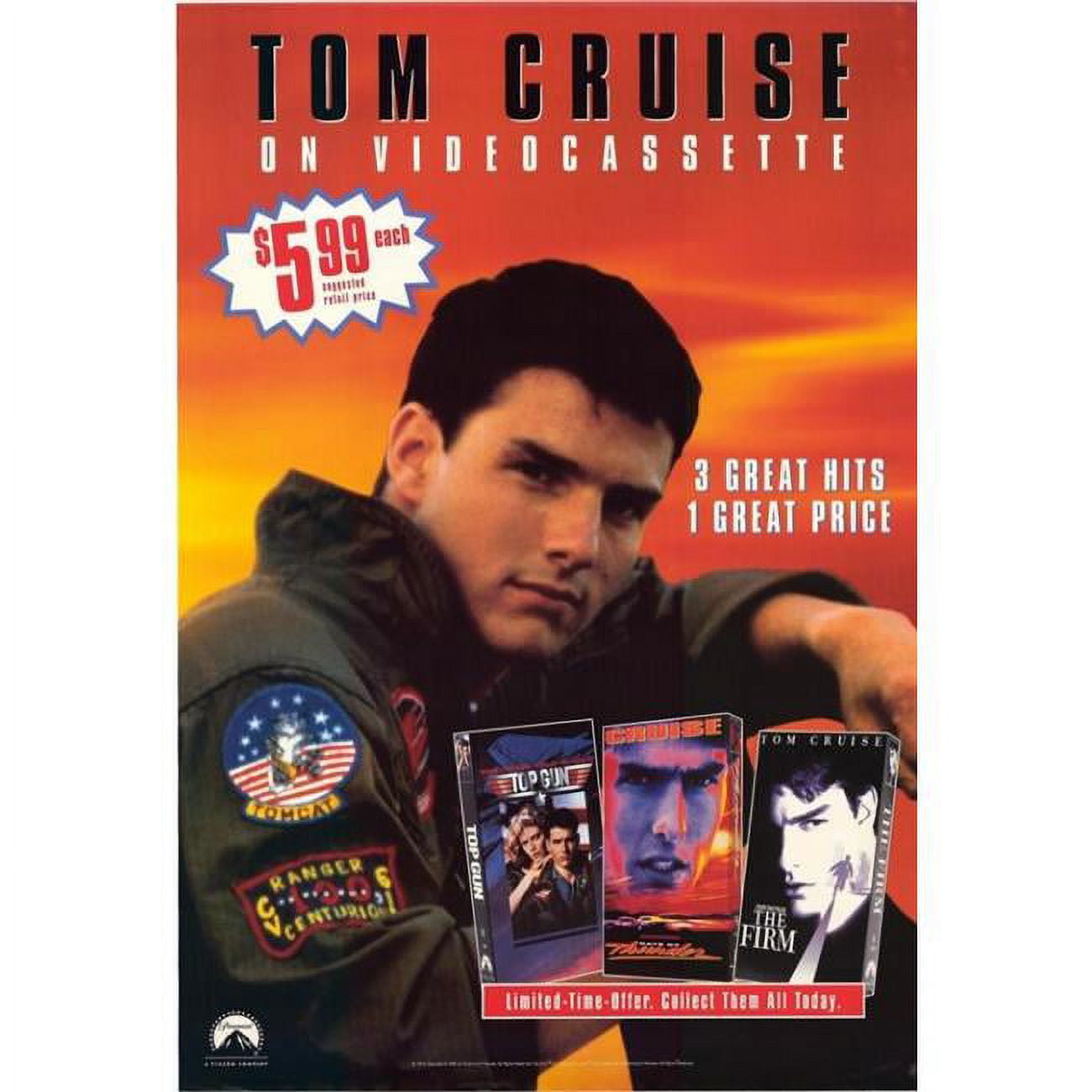 Posterazzi Tom Cruise Movie Poster - 27 x 40 in. - Walmart.com