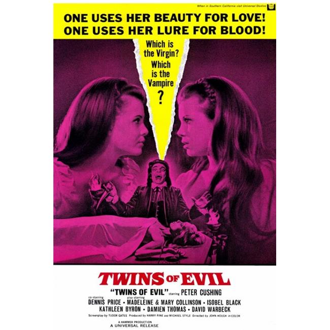 Posterazzi Twins of Evil Movie Poster - 27 x 40 in. - Walmart.com
