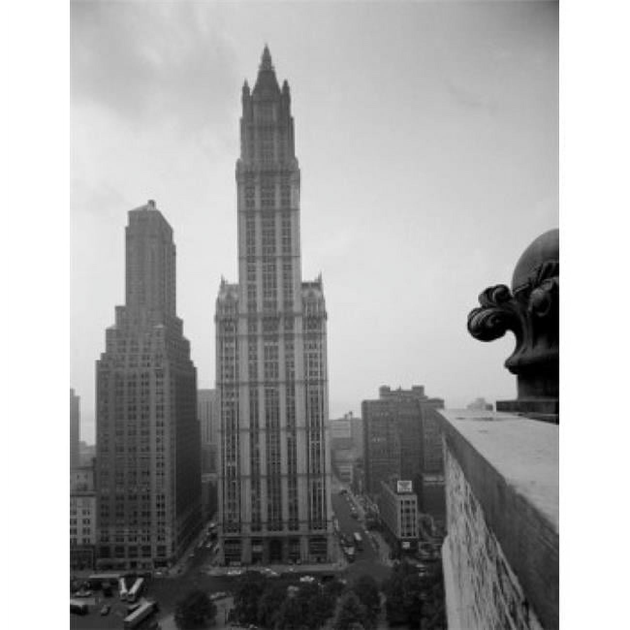 Posterazzi USA New York State New York City Woolworth Building ...