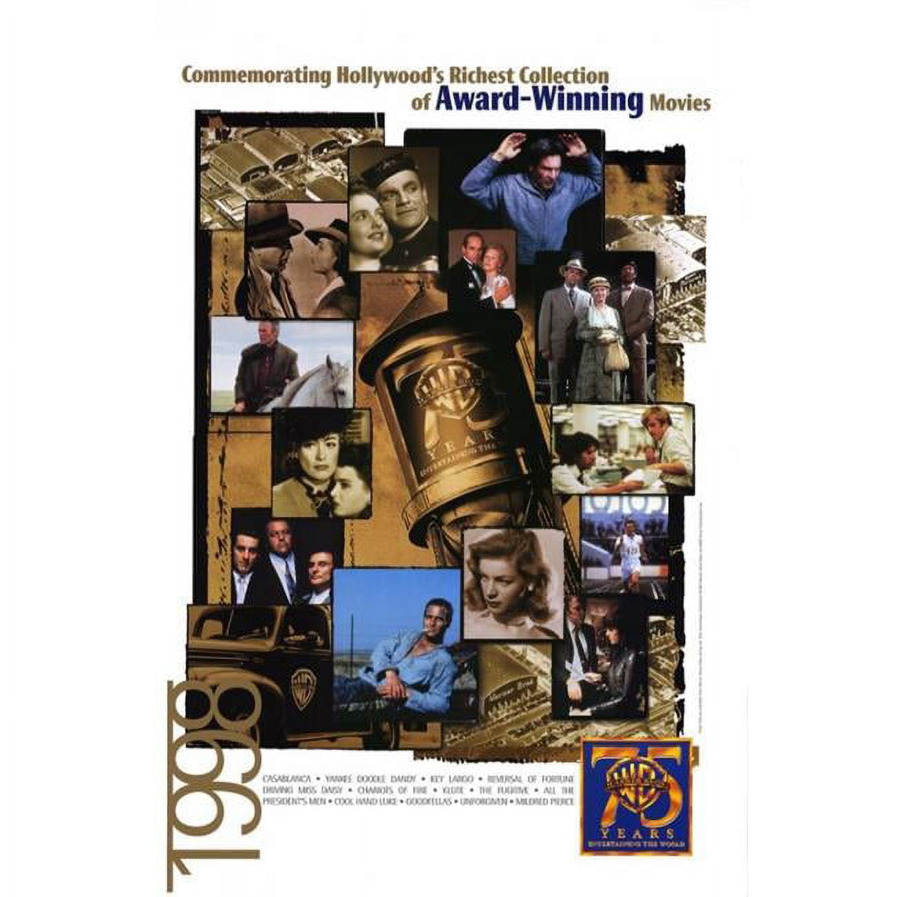 Posterazzi Warner Bros. 75th Anniversary Movie Poster - 27 x 40 in ...