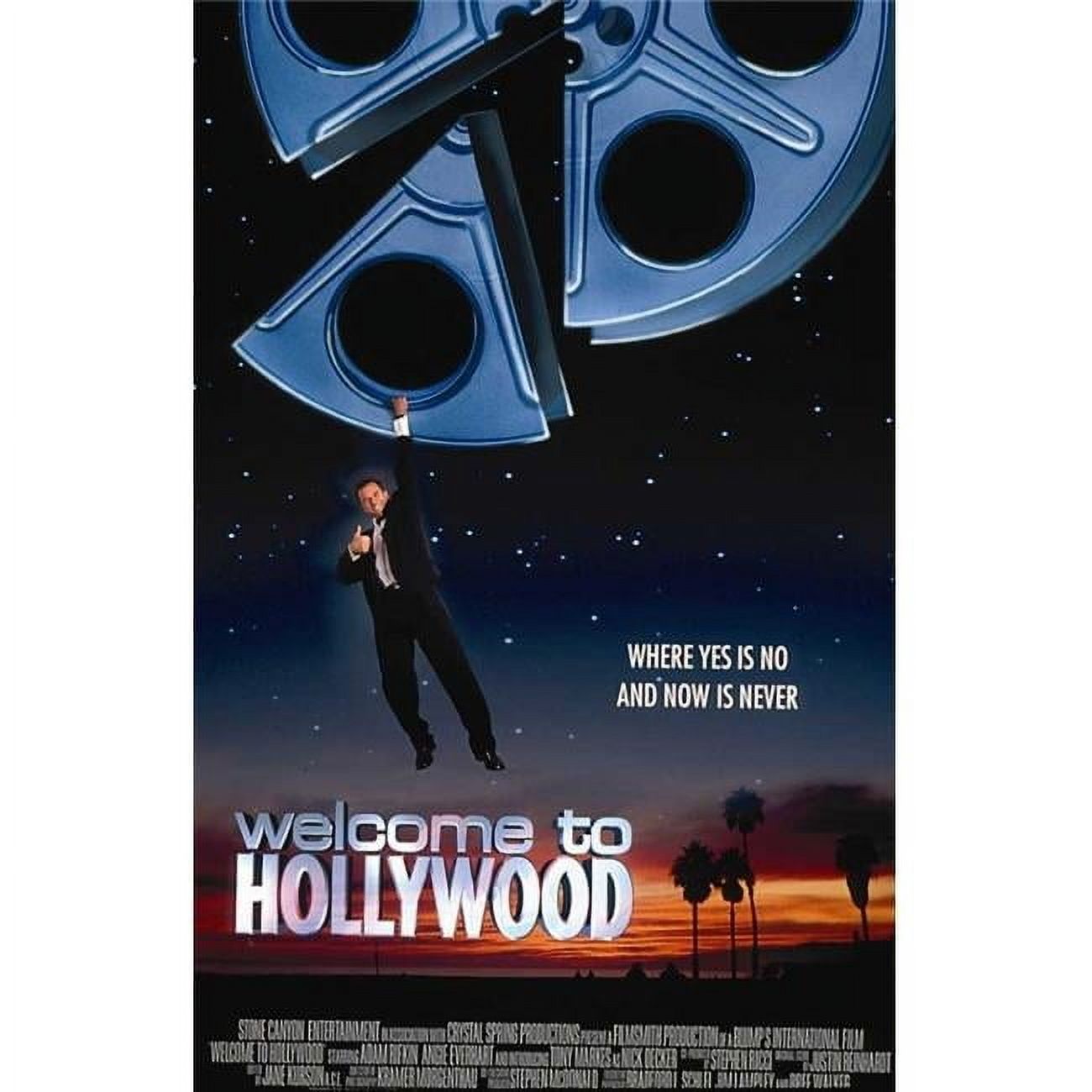 Posterazzi Welcome to Hollywood Movie Poster 27 x 40 in. - Walmart.com