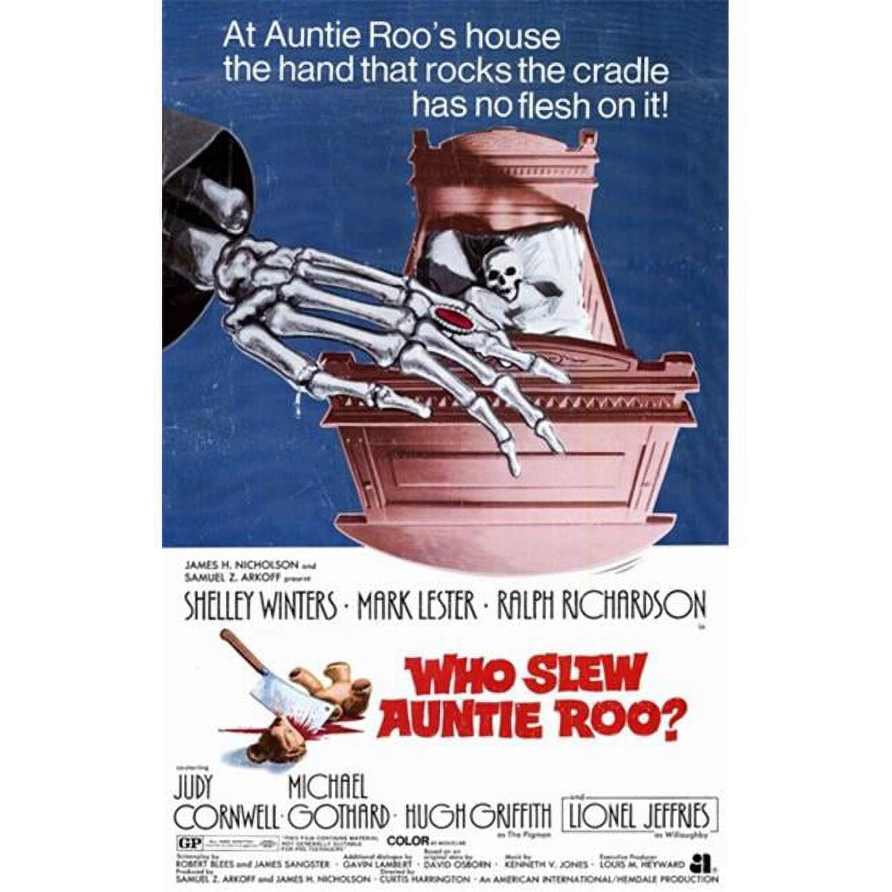 Posterazzi Who Slew Auntie Roo Movie Poster - 11 x 17 in. - Walmart.com