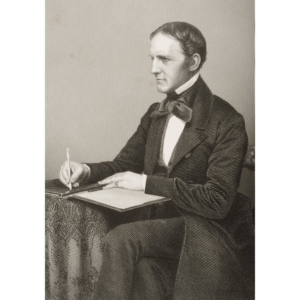 Posterazzi William Hickling Prescott, 1796-1859 American Historian ...