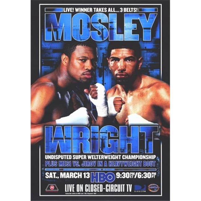 Posterazzi Winky Wright Vs Shane Mosley Movie Poster - 11 x 17 in ...