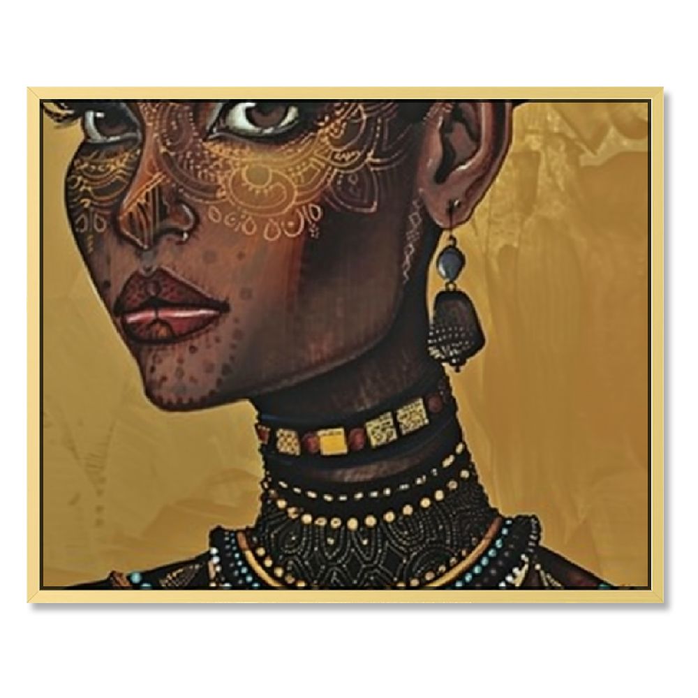 Posters African Women Home Poster Modern Wall Art Black Wall Art Canvas ...