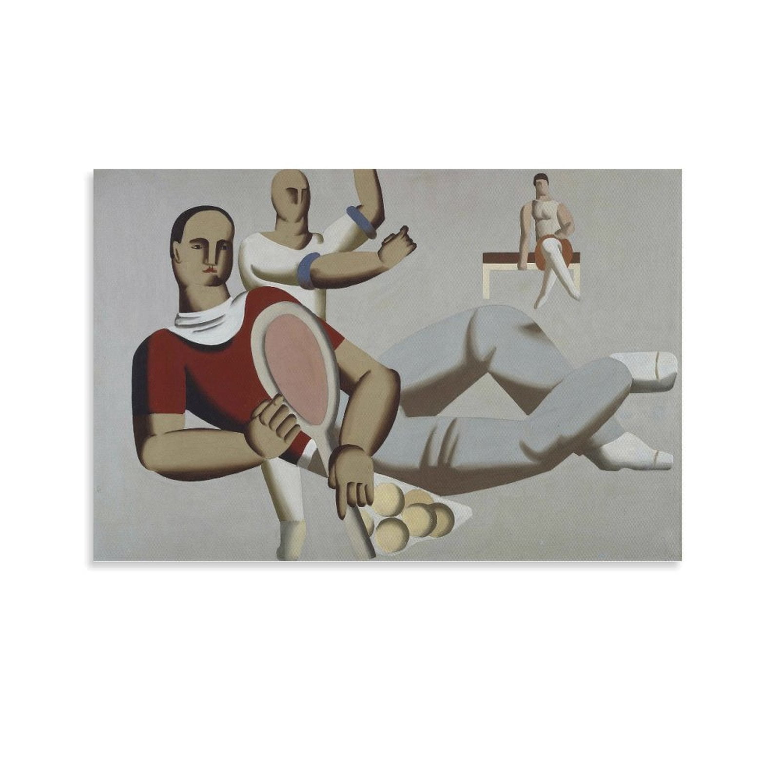 Posters for Bedroom Willi Baumeister Decor Painting On Canvas Wall Art ...