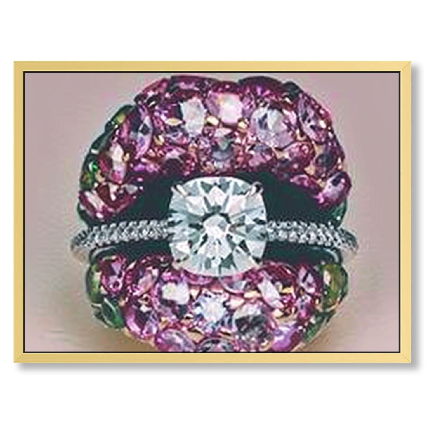 Posters Diamond Jewellery Modern Female Poster Beauty Salon Poster ...