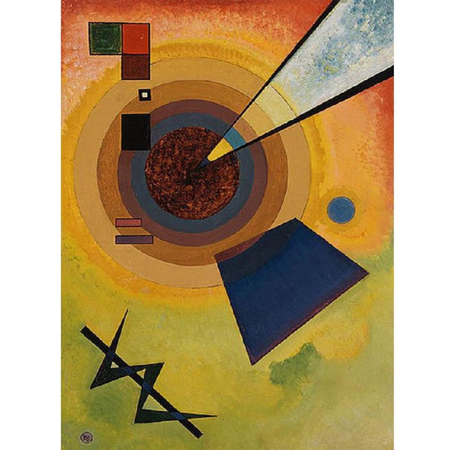 Posters Geometric figures Wall Art Wassily Kandinsky Prints Famous ...