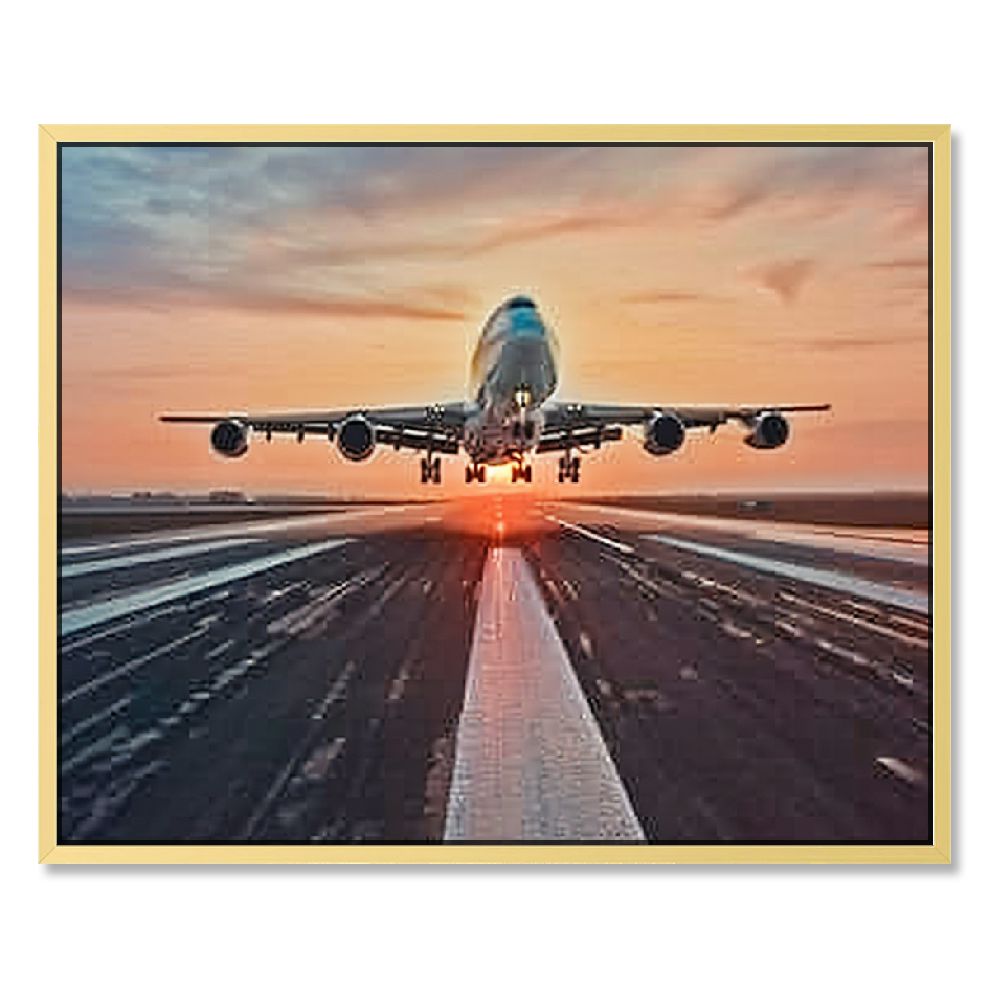 Posters Modern Art Poster Airplane Take-off Poster Cool Poster Boy's ...