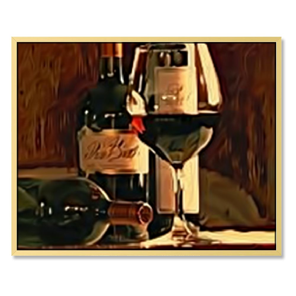 Posters Modern Poster Red Wine Red Wine Wall Art Kitchen Wall Art ...