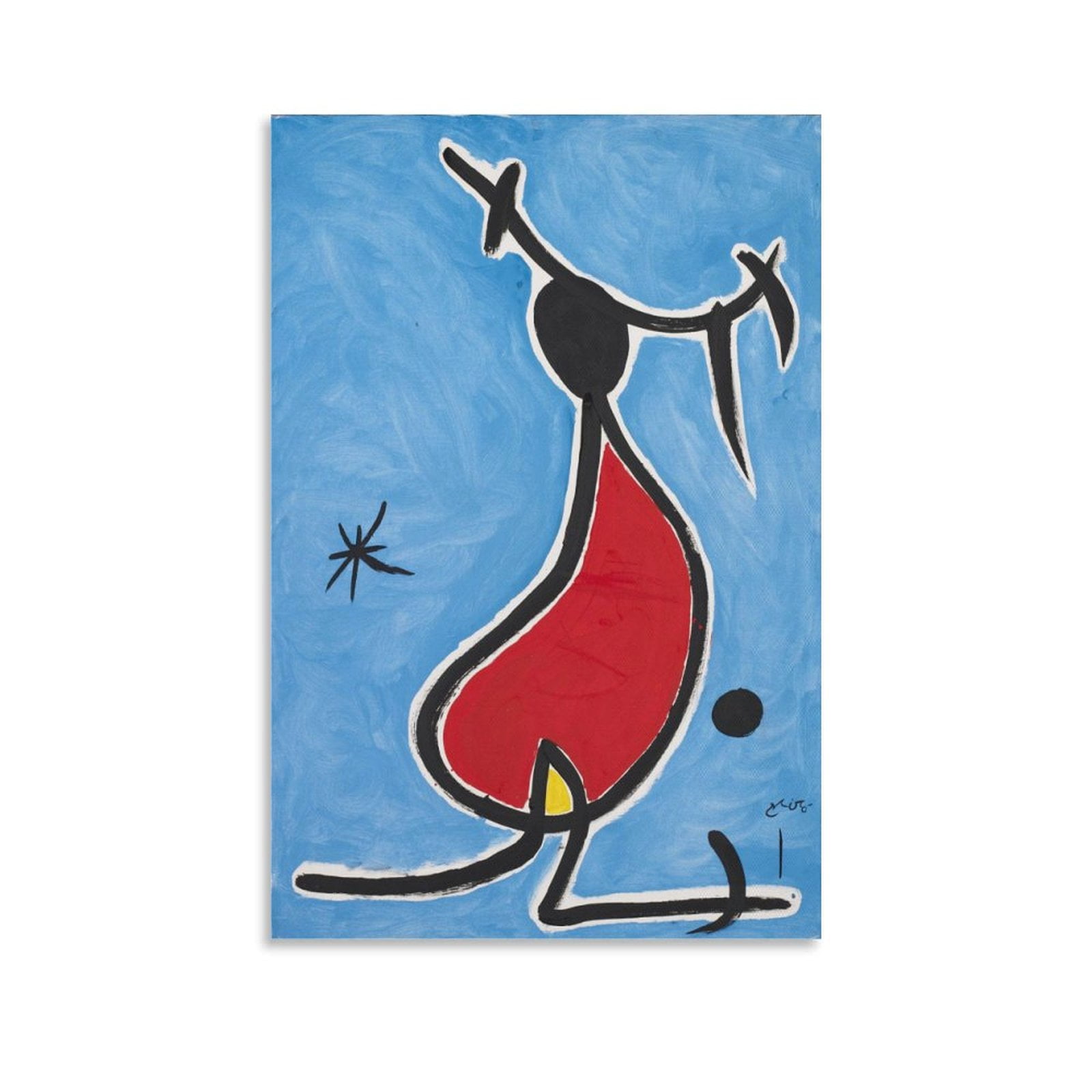 Posters Painter Joan Miró Graffiti 21 Abstract Artworks Picture Print ...