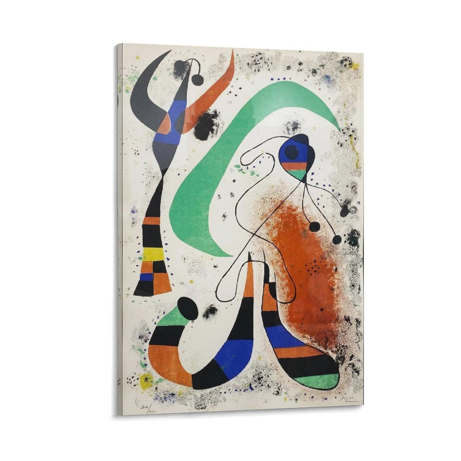 Posters Painter Joan Miró Graffiti 25 Art and Wall Art Picture Print ...