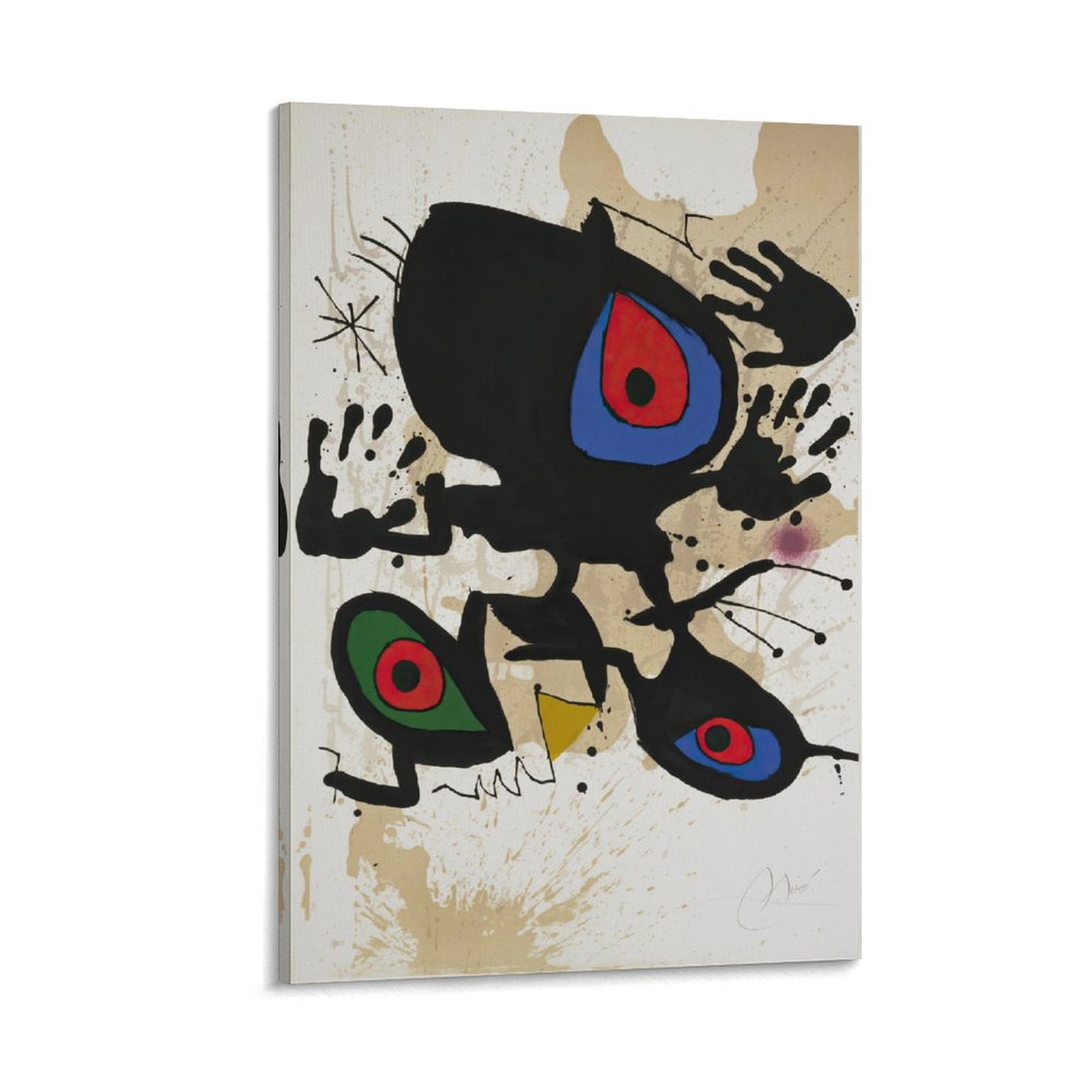 Posters Painter Joan Miró Graffiti 9 Abstract Artworks Picture Print ...