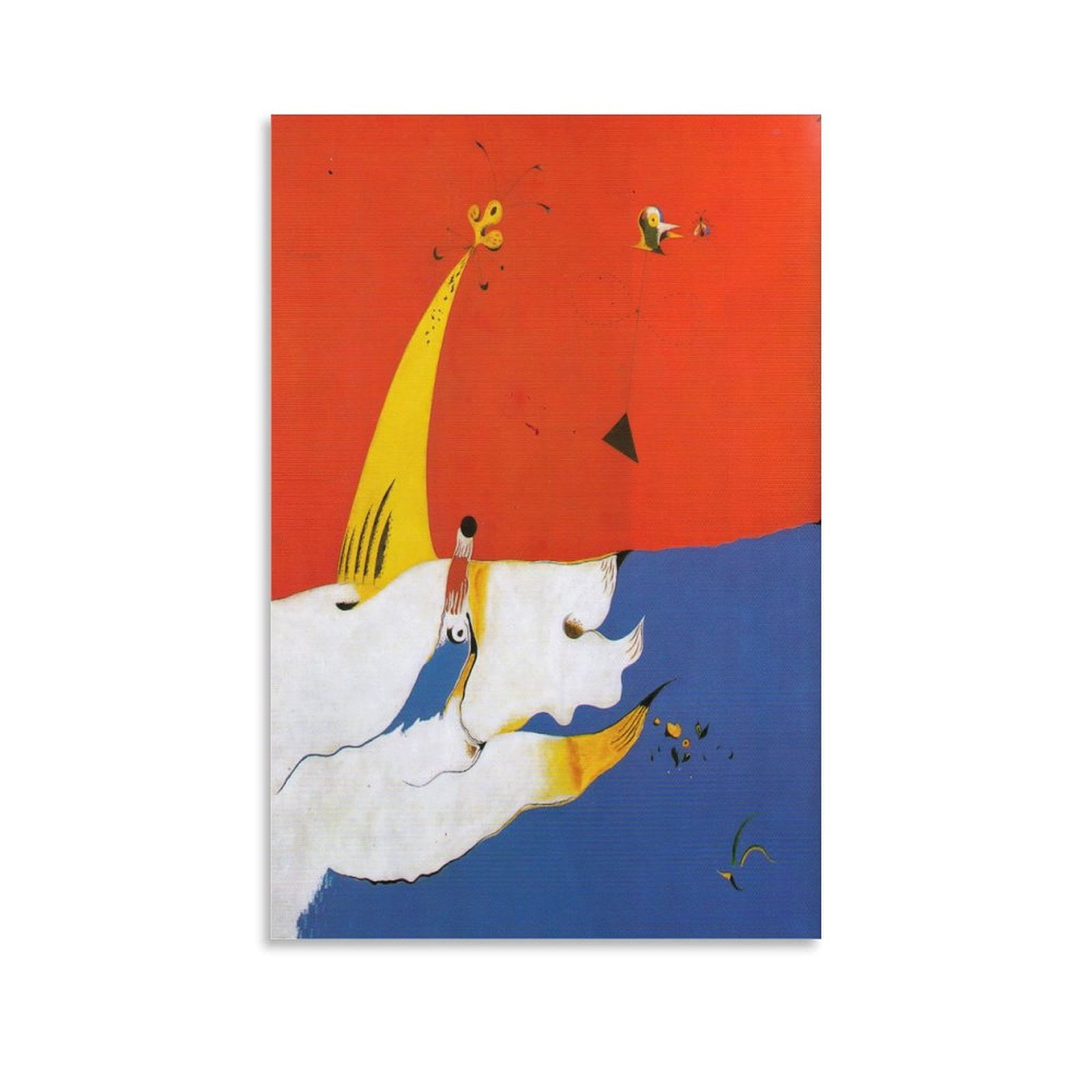 Posters Painter Joan Miró Landscape Painting On Wall Art Scroll Picture ...