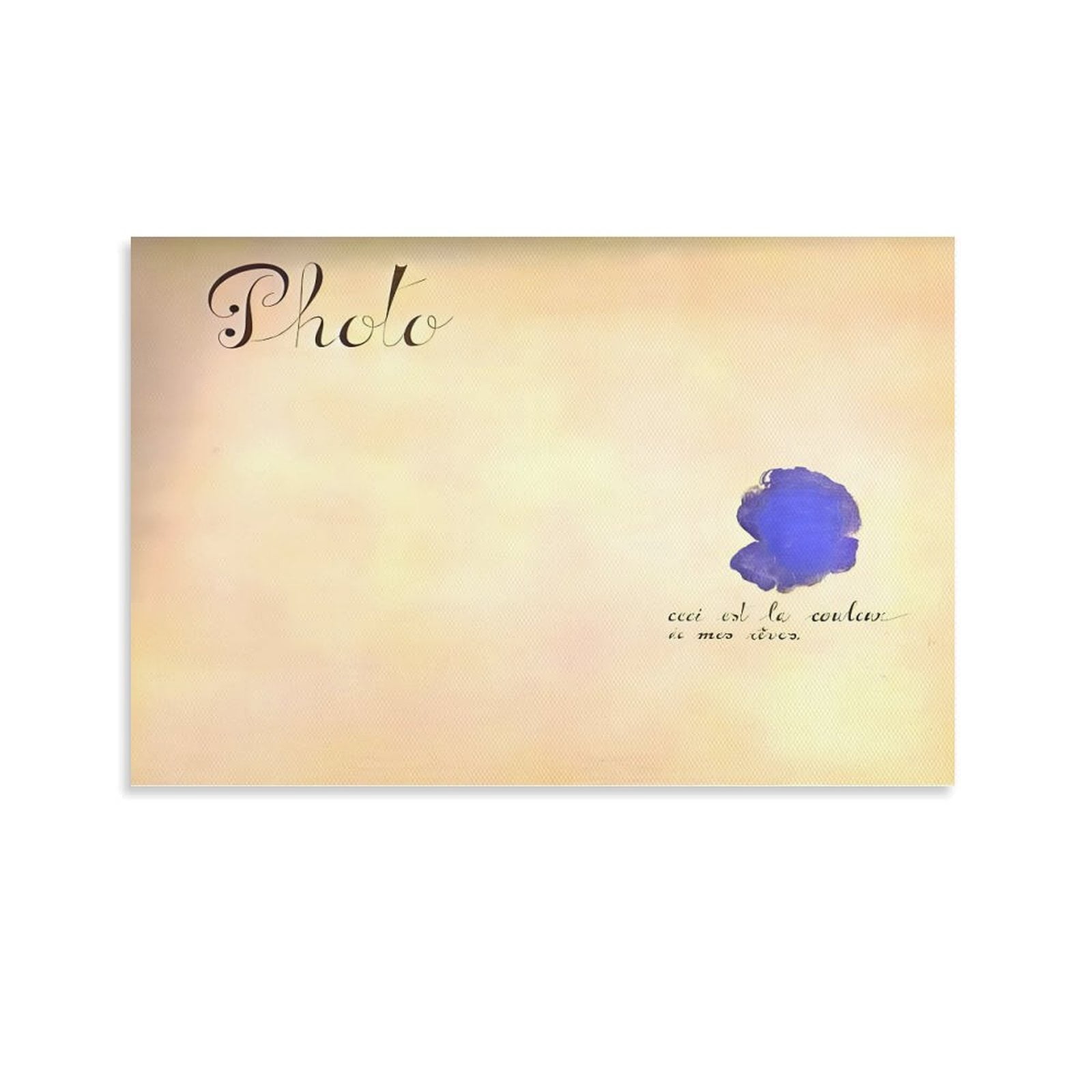 Posters Painter Joan Miró Photo; This Is The Color of My Dreams Wall ...