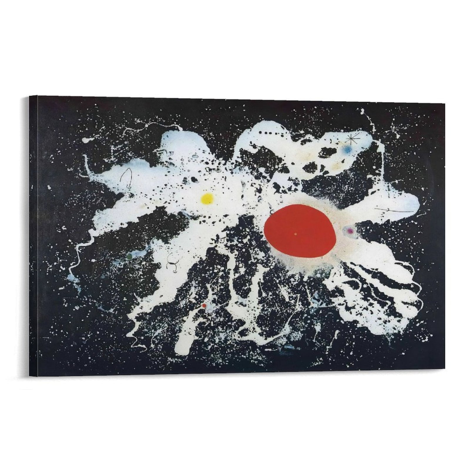 Posters Painter Joan Miró The Red Disk Abstract Aesthetic Print Art ...