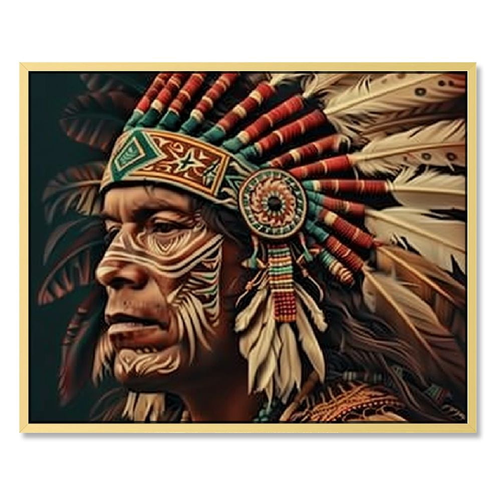 Posters Poster Vintage Traditional Civilization Art Poster Canvas Art ...