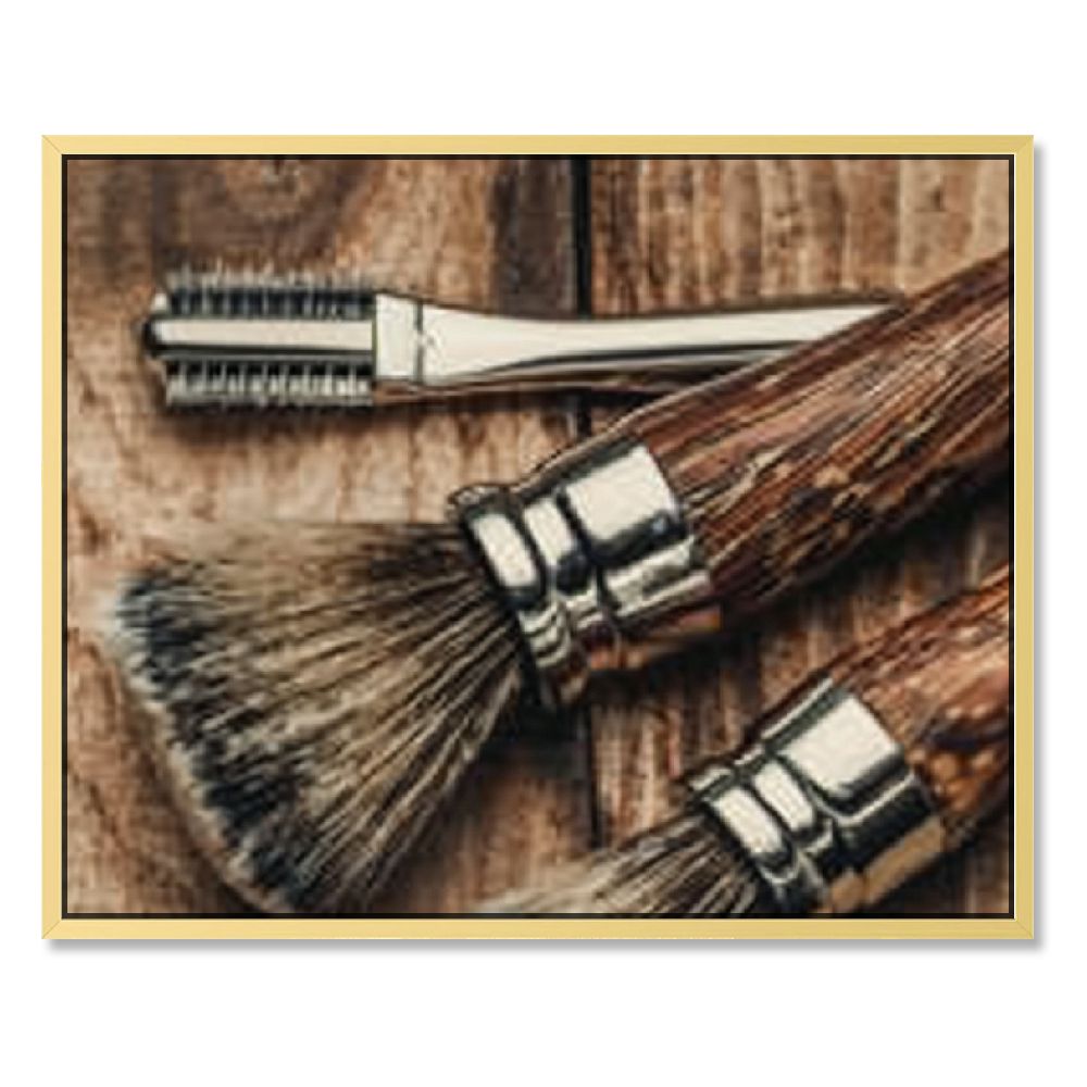 Posters Retro Razor Wall Art Barber Store Decoration Beauty Salon Wall ...