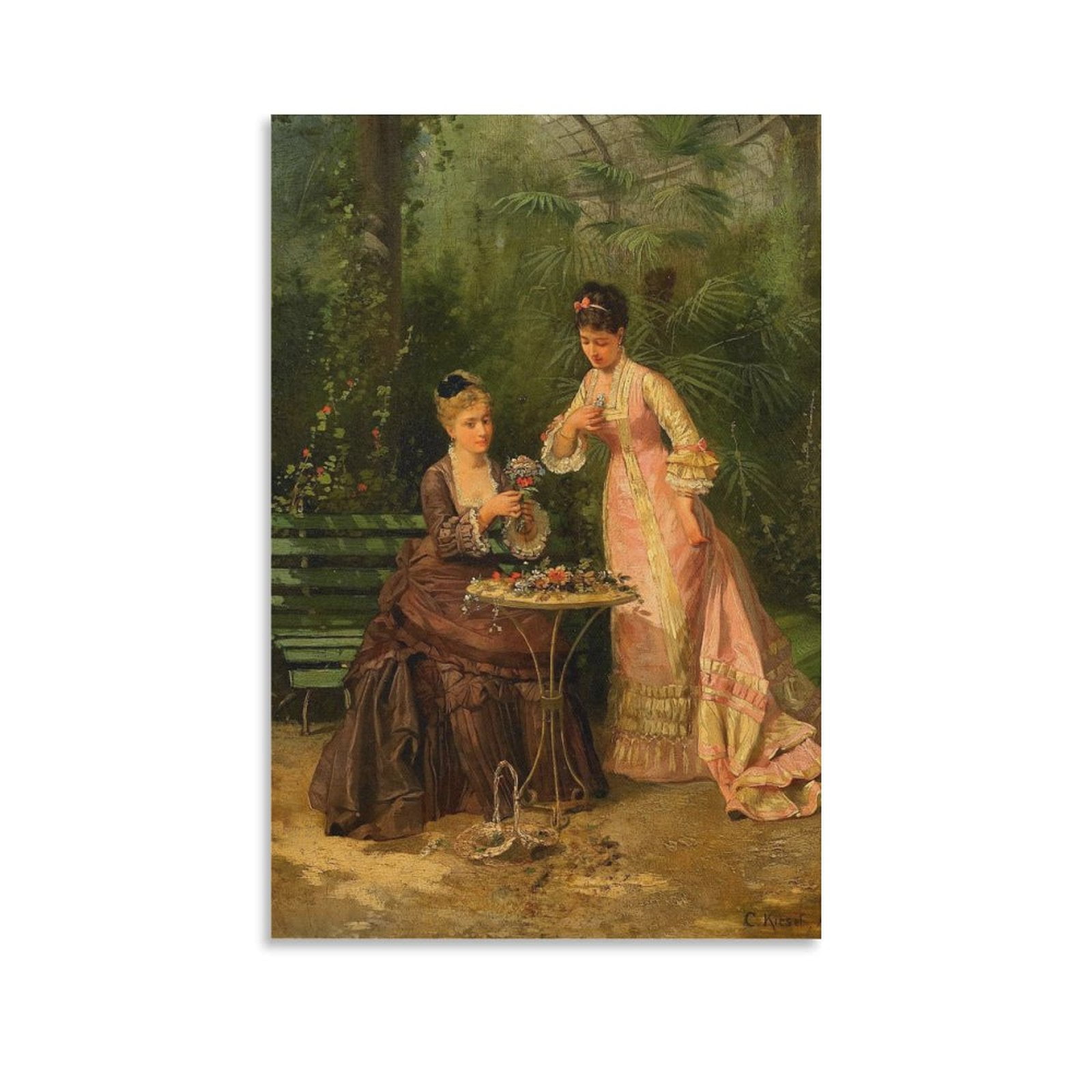 Posters for Room Aesthetic Conrad Kiesel Classic Painting On Canvas ...