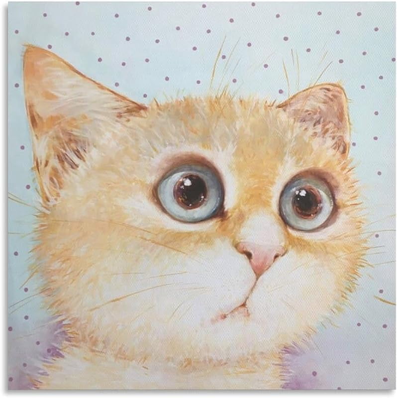 Posters for Room Aesthetic Interest Amazed Cartoon Children's Room ...