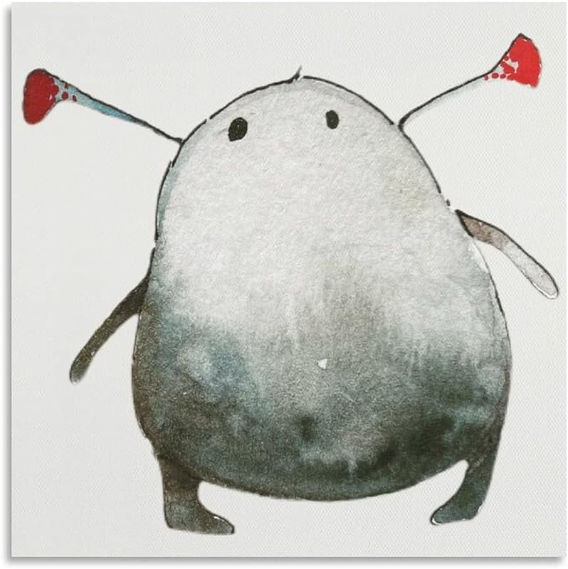 Posters for Room Aesthetic Stare Blankly Interest Cartoon Children's ...