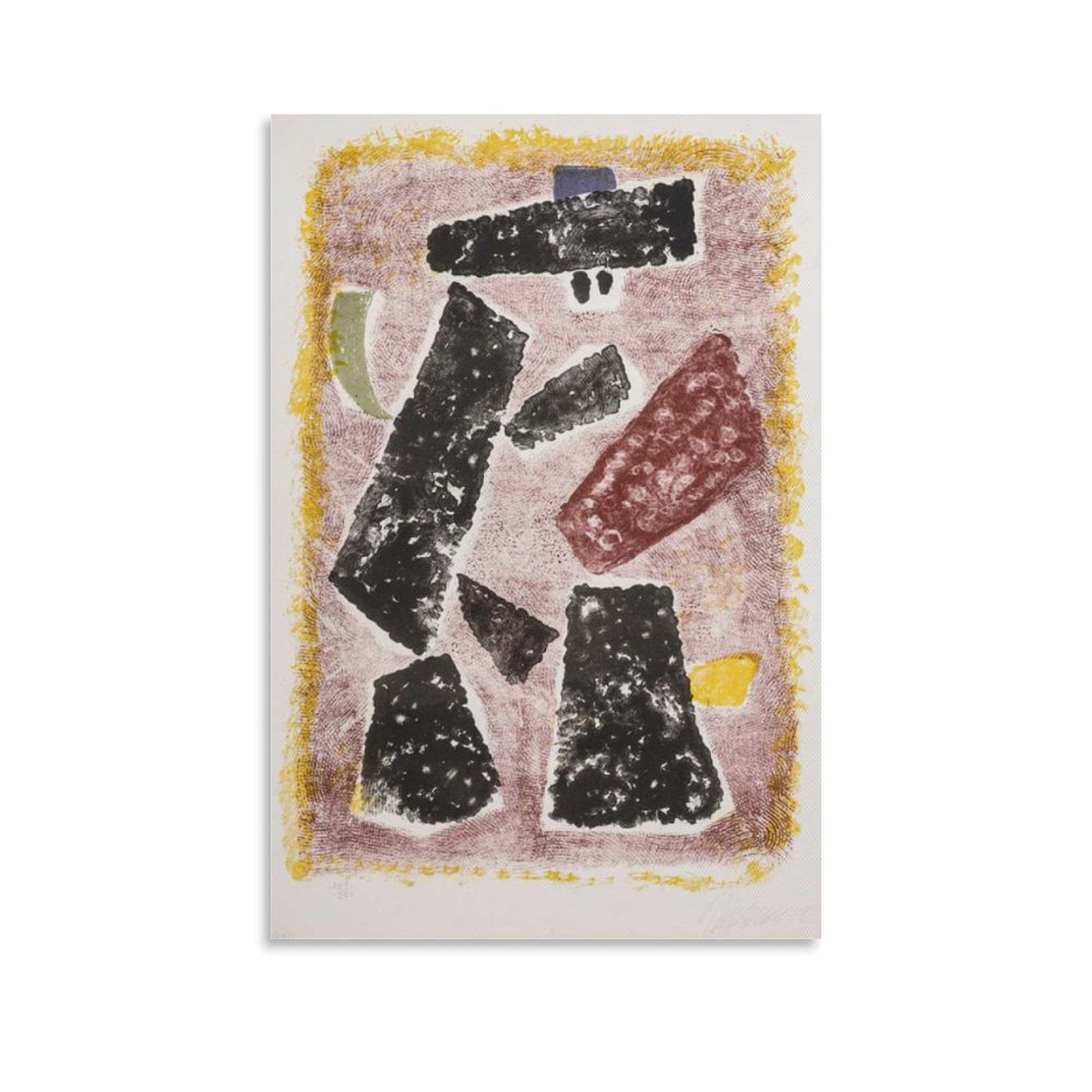 Posters for Room Aesthetic Willi Baumeister Retro Decor Print Photo Art ...