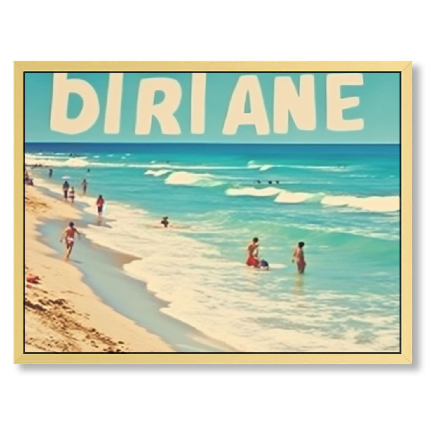 Posters Seascape Healing Landscape Poster Wall Art Canvas Art Poster ...