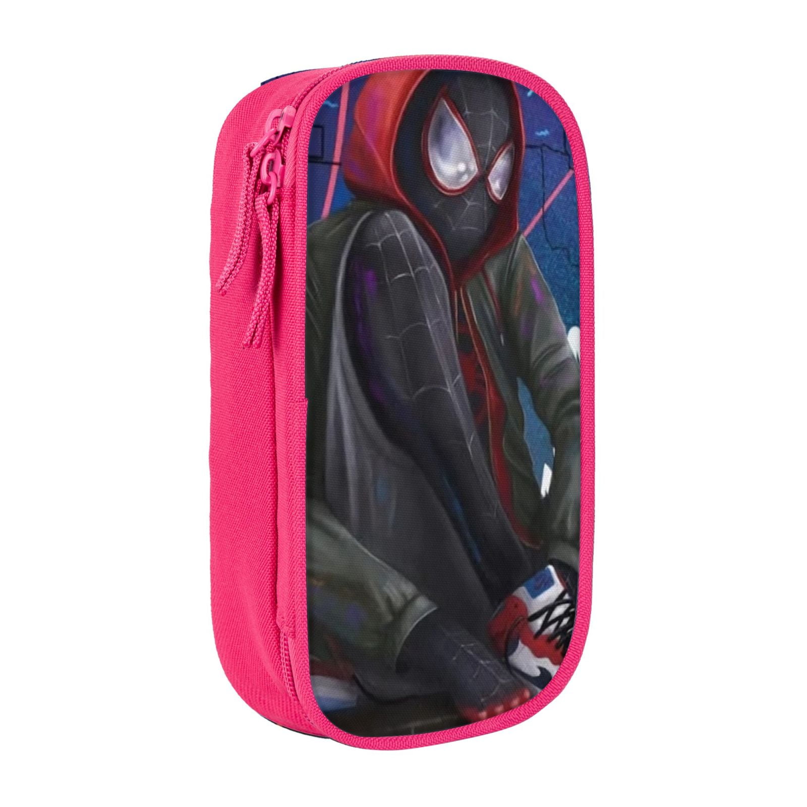 Posters Spider Miles Man Pencil Case,Pencil Pouch,Big Pencil Bag Pouch ...