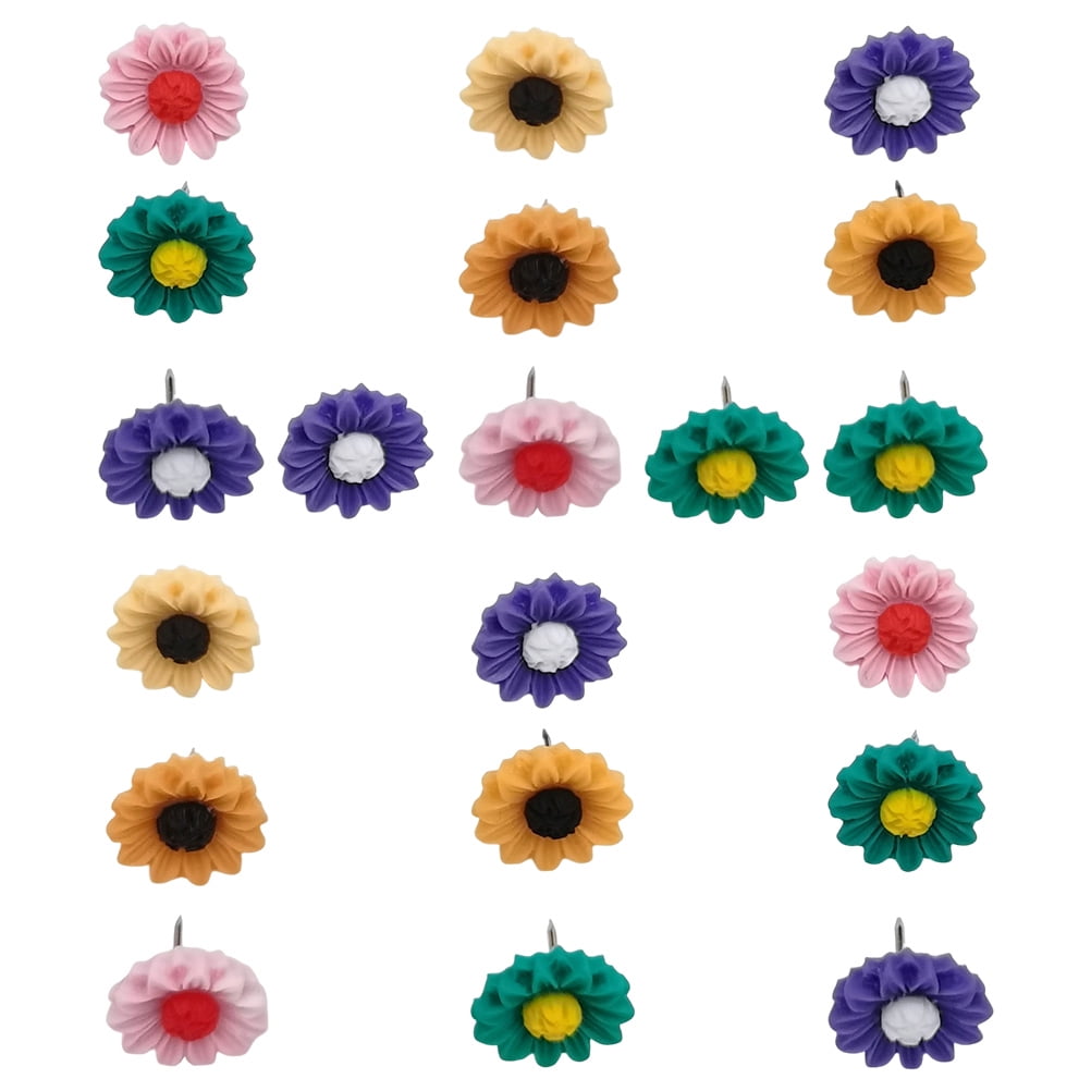 Posters Thumb Tack Digital Caliper Office 20 Pcs Replaceable Resin ...