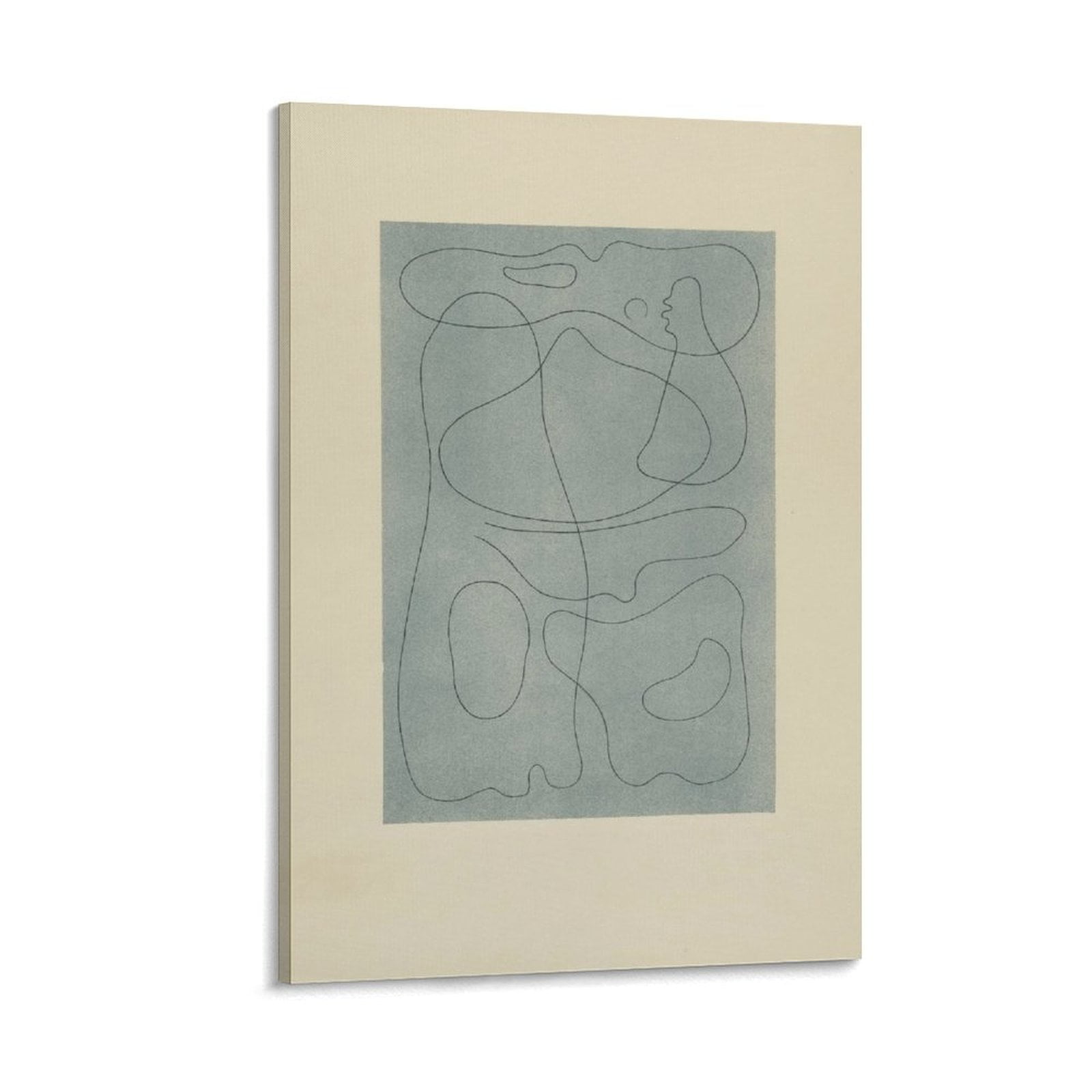 Posters for Bedroom Willi Baumeister Retro Picture Print Canvas Poster ...