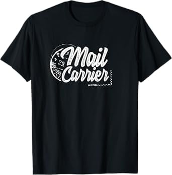 Postman Mailman Postal Worker Mail Carrier Courier T-Shirt - Walmart.com