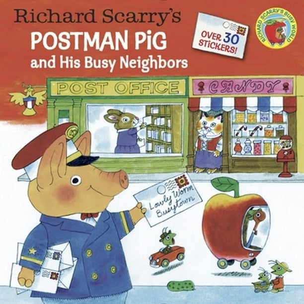 Pre-Owned Richard Scarry's Postman Pig and His Busy Neighbors ...