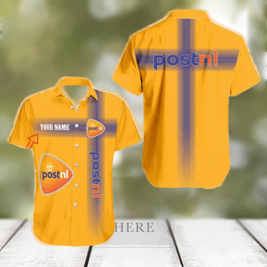 Postnl Logo Brand Hawaiian Shirt Custom Name Trending Summer title ...