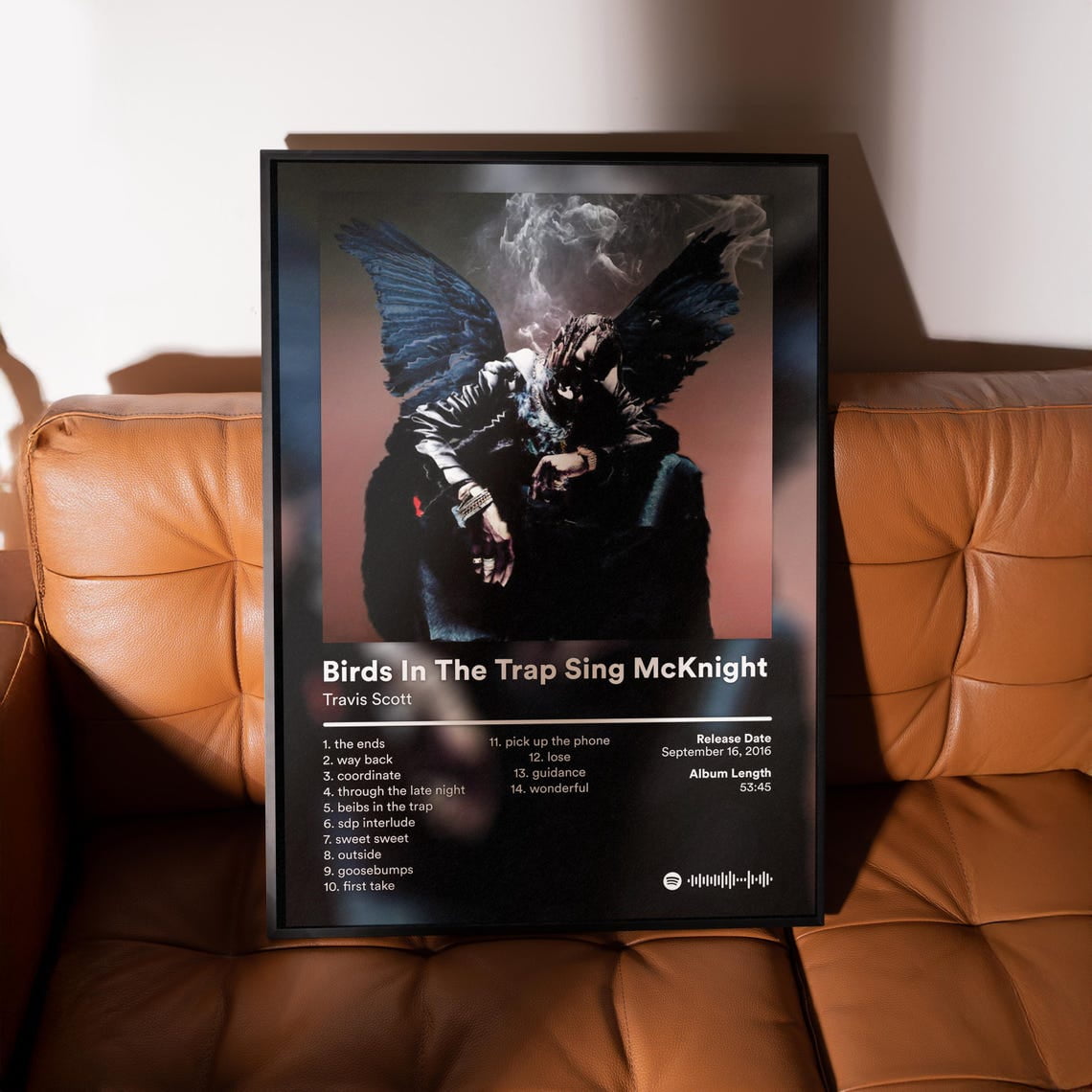 Postora Travis Scott Birds In The Trap Sing McKnight Poster Album Cover ...