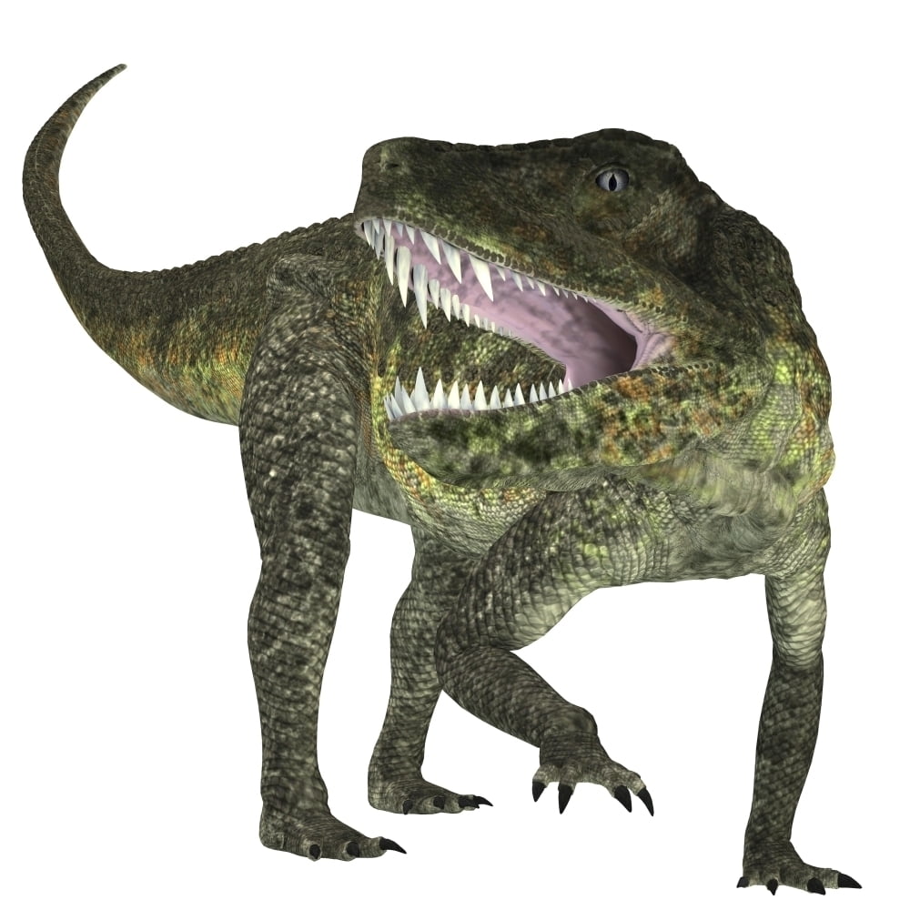 Postosuchus reptile from the Triassic Period Poster Print - Walmart.com