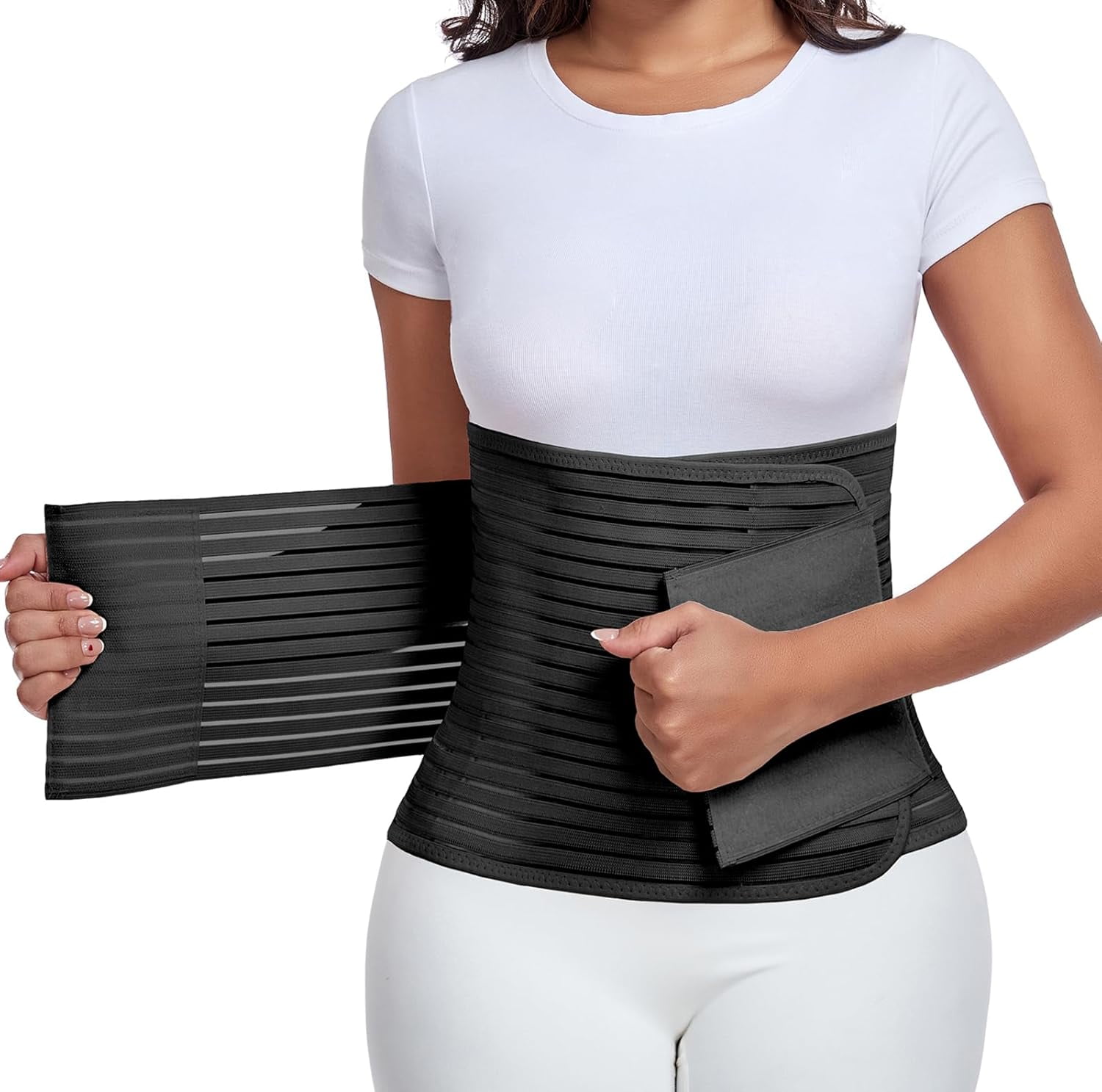 Postpartum & Post Surgery Abdominal Binder. Postpartum Belly Band ...