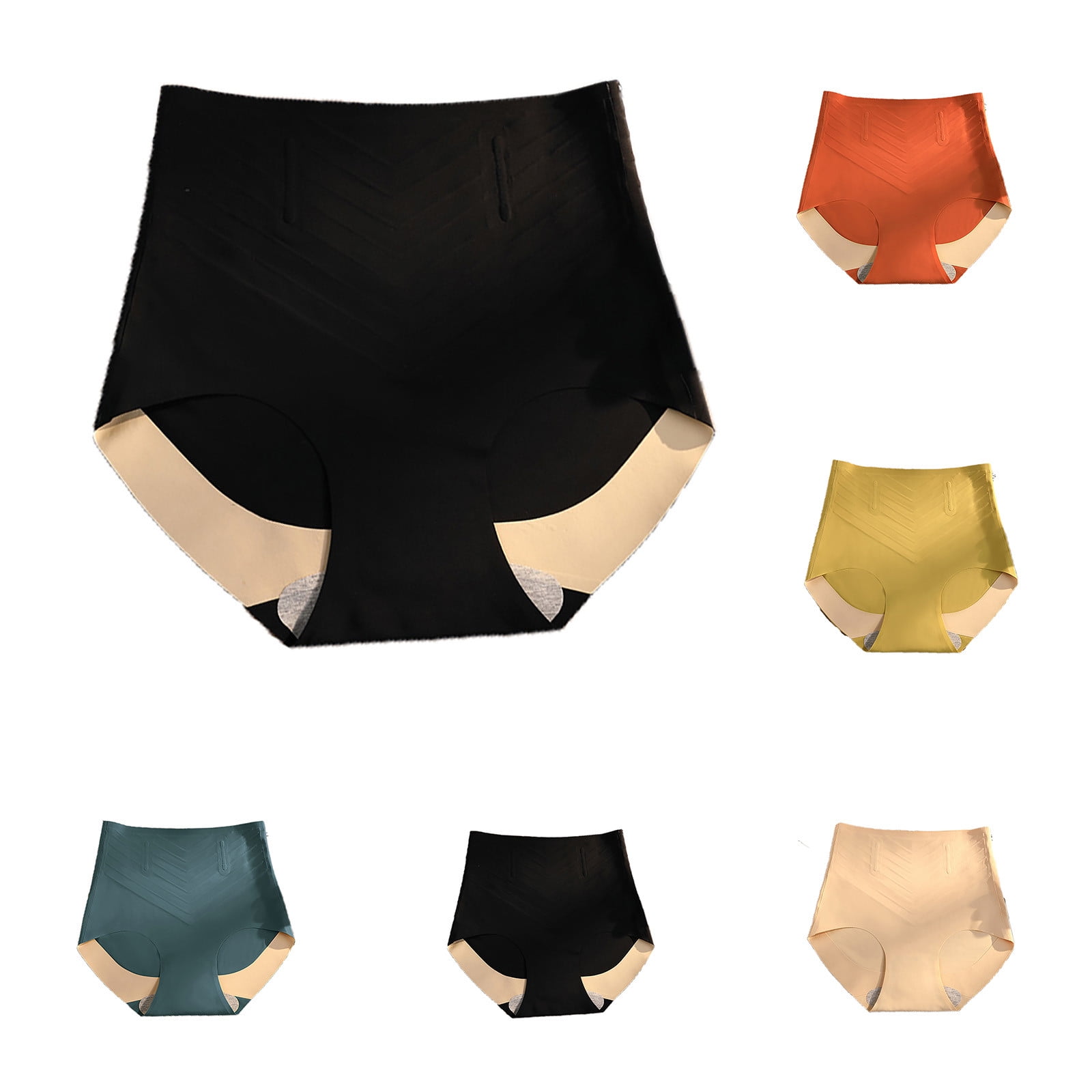 Postpartum Tummy Shaping Pants, Seamless Underwear, High Waisted ...