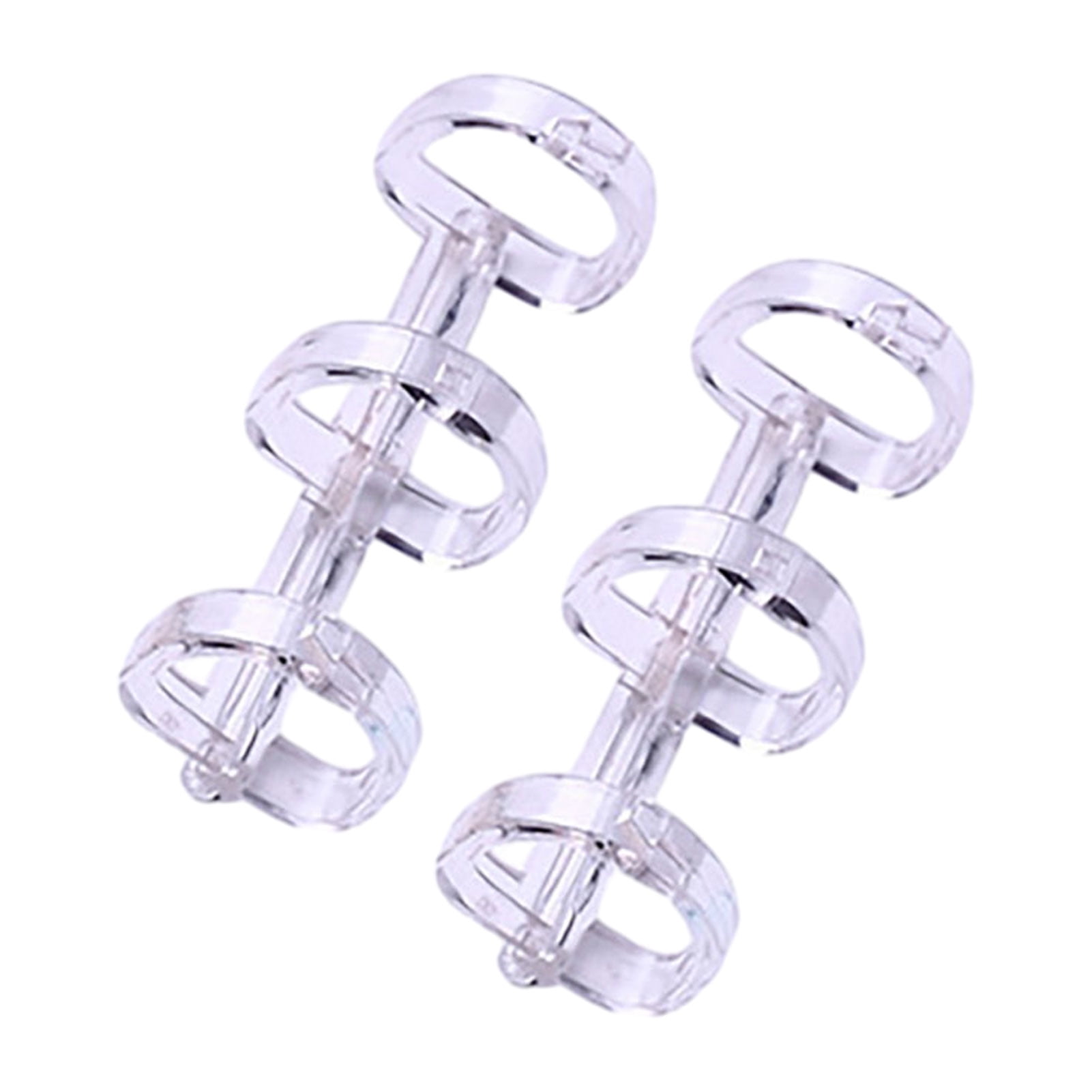 Postuois 2Pcs 3-Hole Loose-Leaf Binder Rings Spring Spiral Ring Binder ...