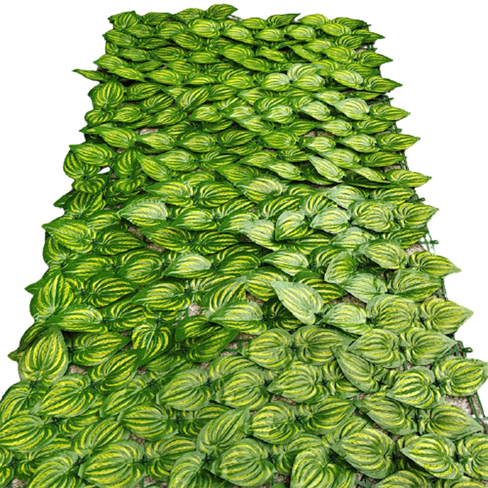 Postuois 50x100cm Artificial Fence Leaf Roll Privacy Screen Hedge ...