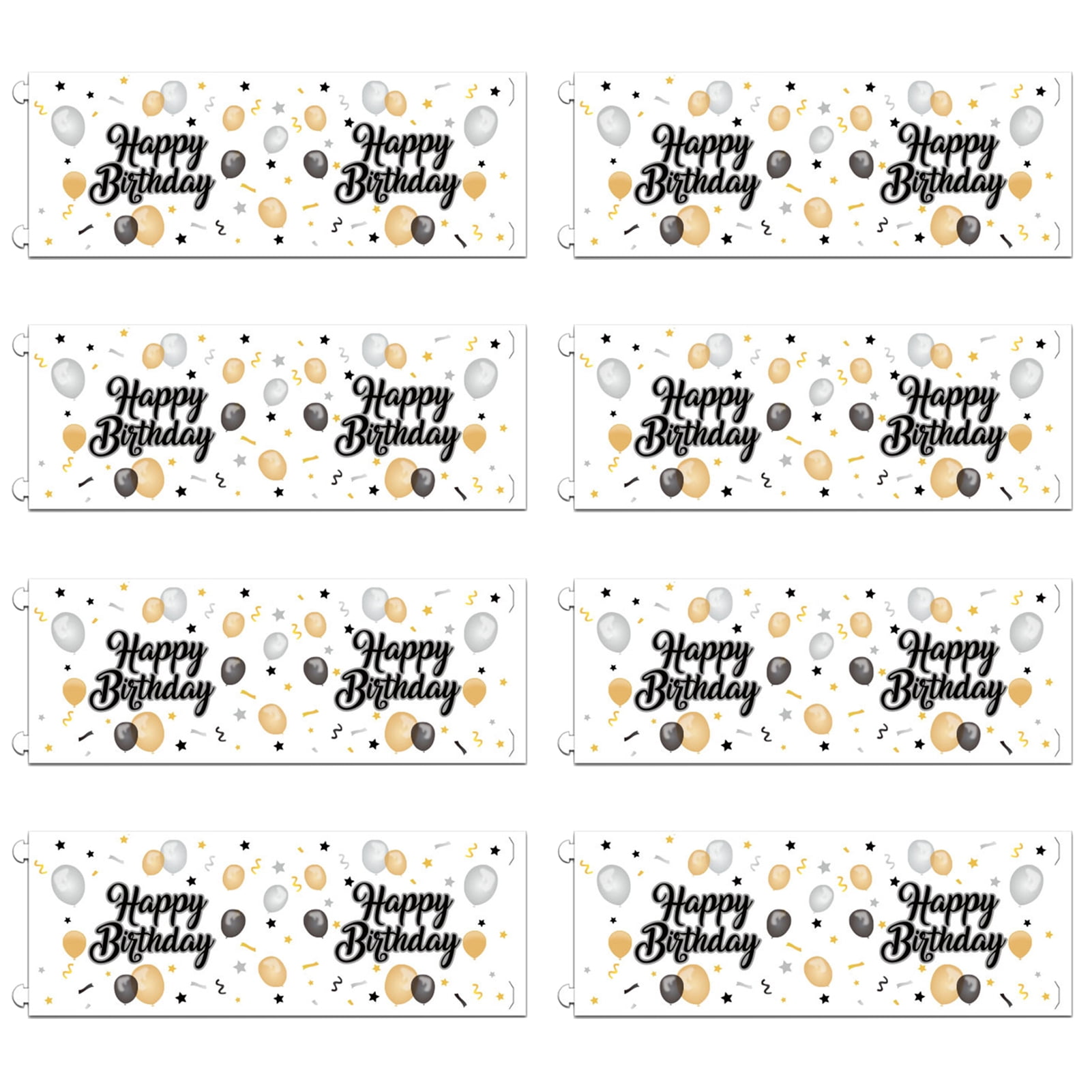 Postuois 8Pcs Birthday Party Lampshade Table Decoration 2nd Birthday ...