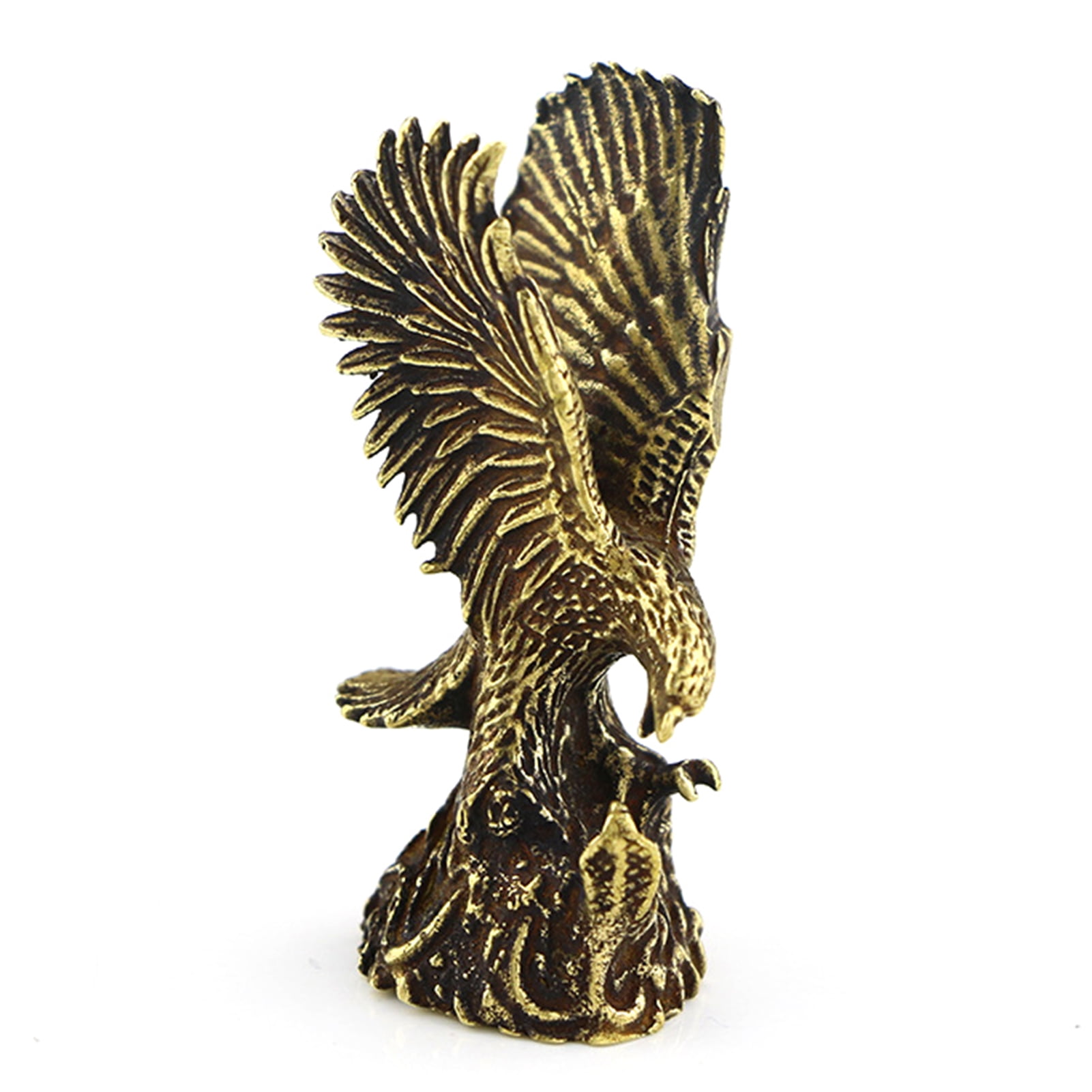 Postuois Anti-fade Eagle Figurine Vivid Appearance Copper Sophisticated ...