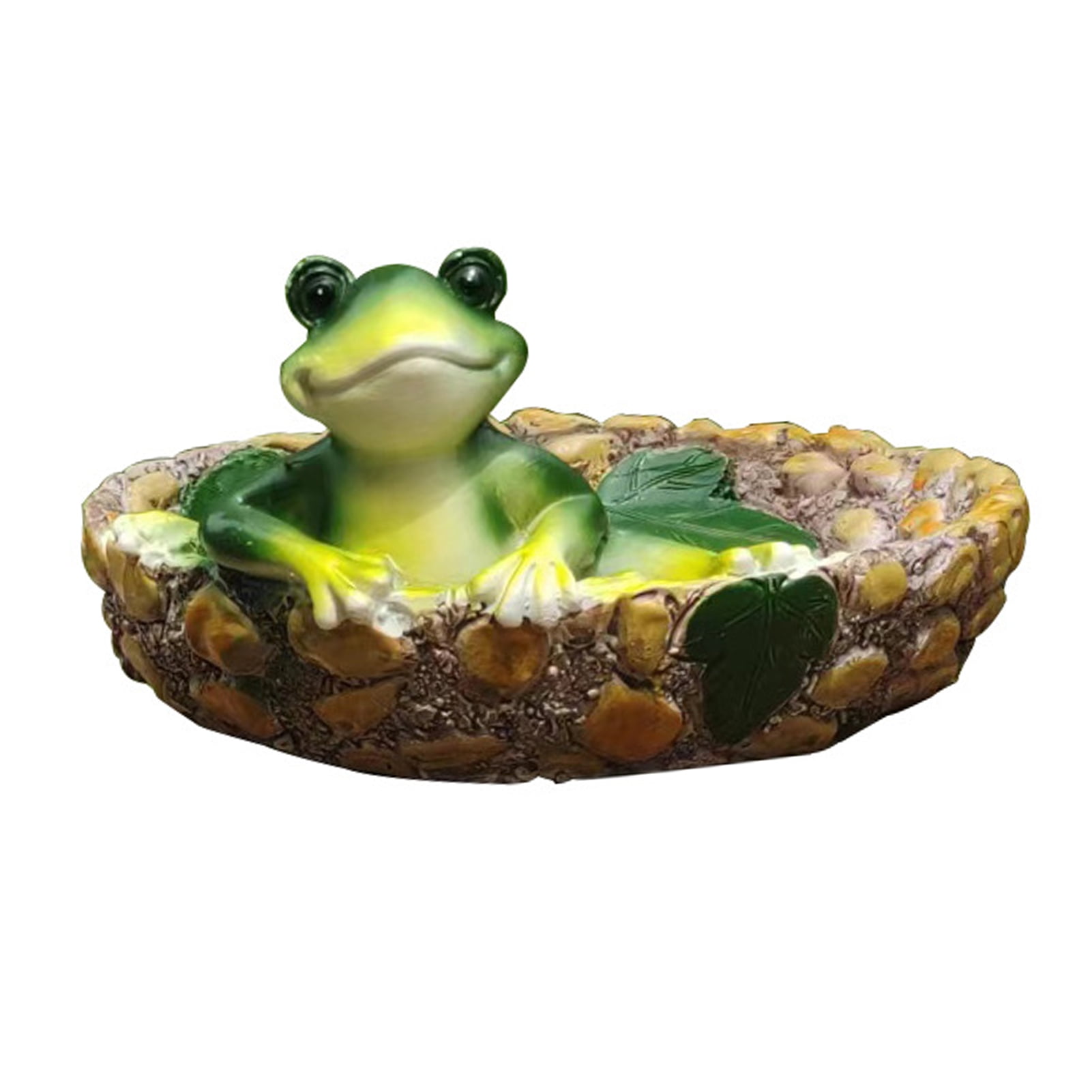 Postuois Frog Statue Realistic Looking Vivid Expressions Animal Frog ...