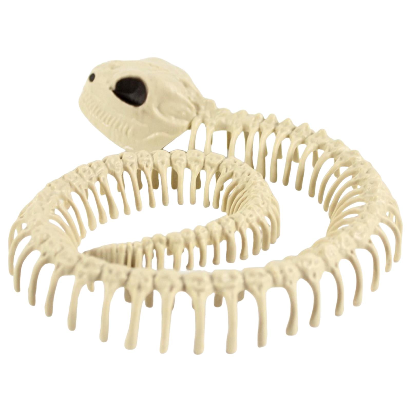 Postuois Halloween Decoration Mini Skeleton Bone Statues Poseable Rat ...