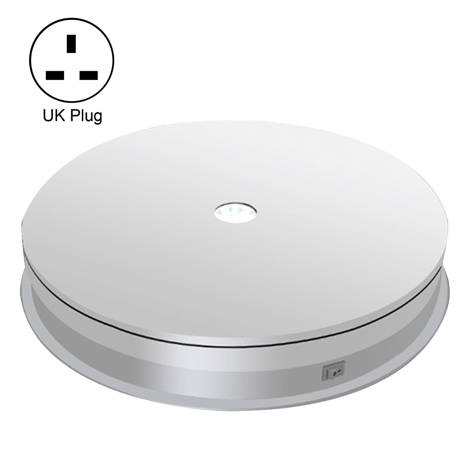 Postuois Jewelry Turntable Multi-angle Cycle Display Stable Rotation ...