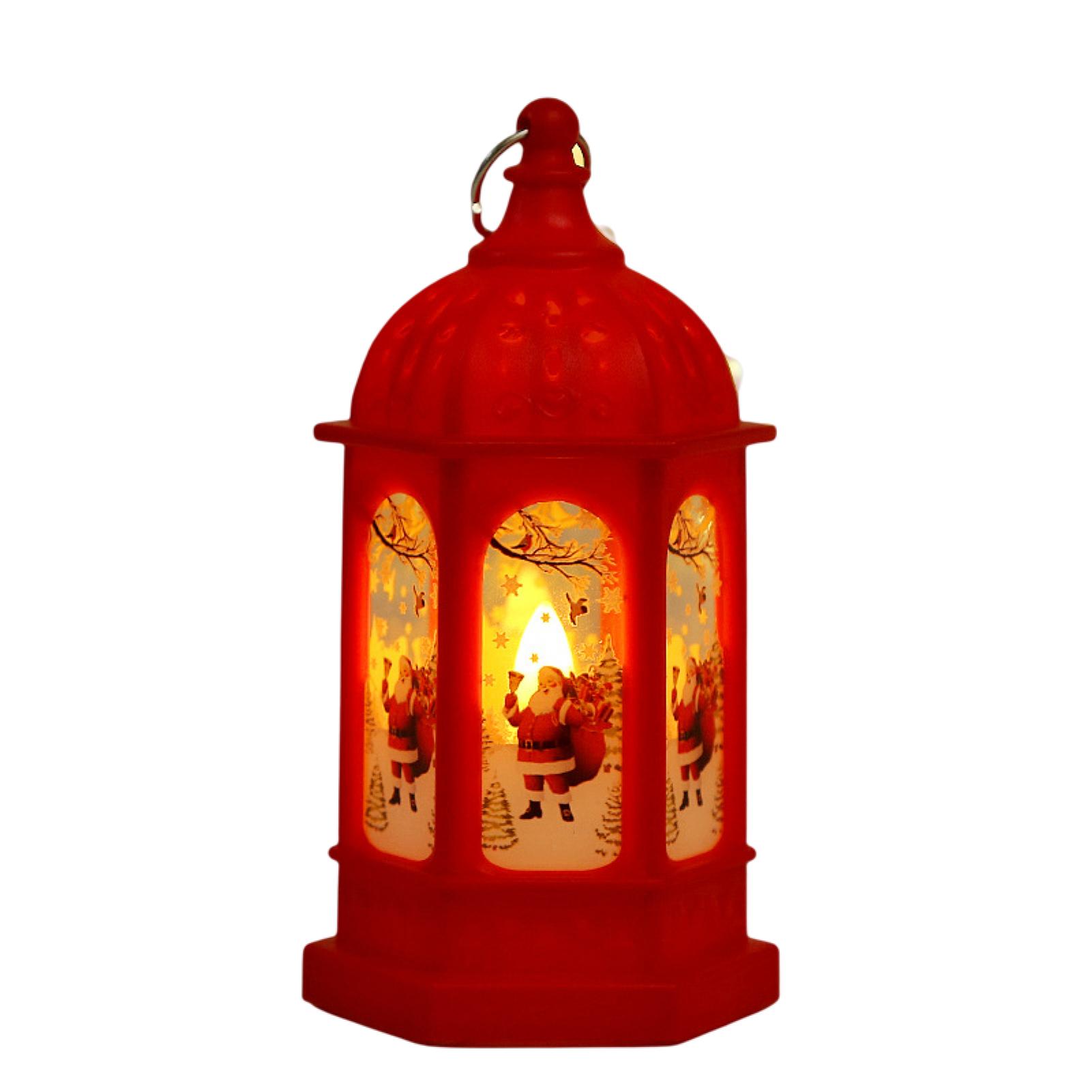 Postuois LED Lantern Battery Powered Warm Light Power Saving Waterproof ...
