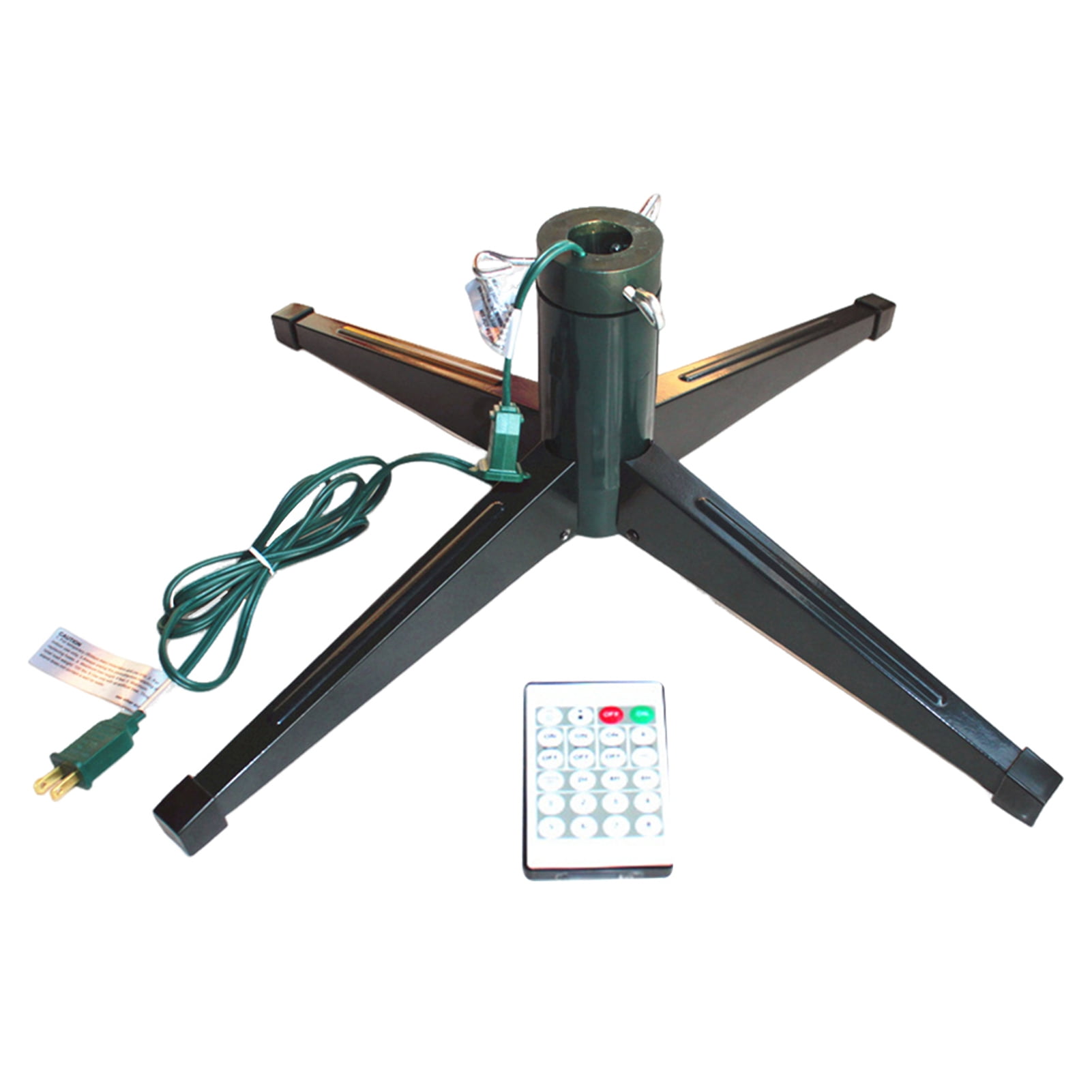 Postuois Rotating Christmas Tree Stand 360-Degree Adjustable Spinning ...